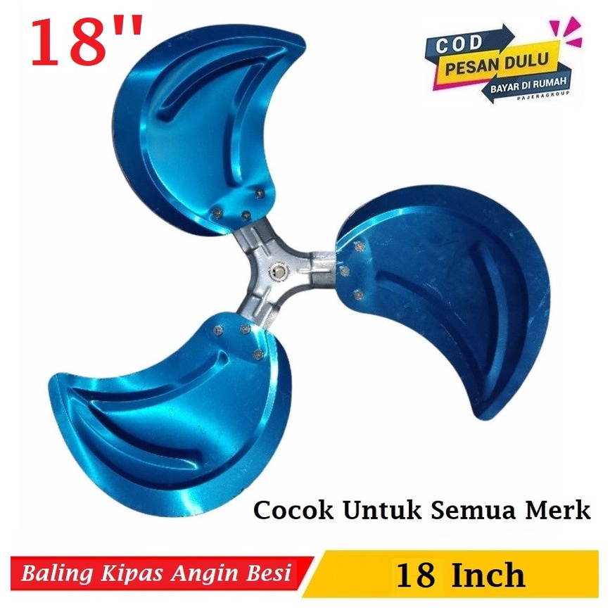 Jual Baling Baling Kipas Angin Besi Ukuran 18 Inch Bisa Untuk Semua ...