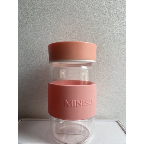 Jual MINISO - BOTOL MINUM GELAS KACA SIMPLE 340ml | Shopee Indonesia