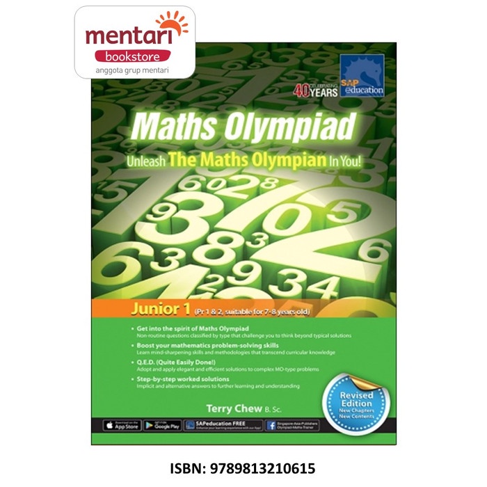 Jual School Book Maths Olympiad Series Buku Olimpiade Matematika Sd-Smp ...