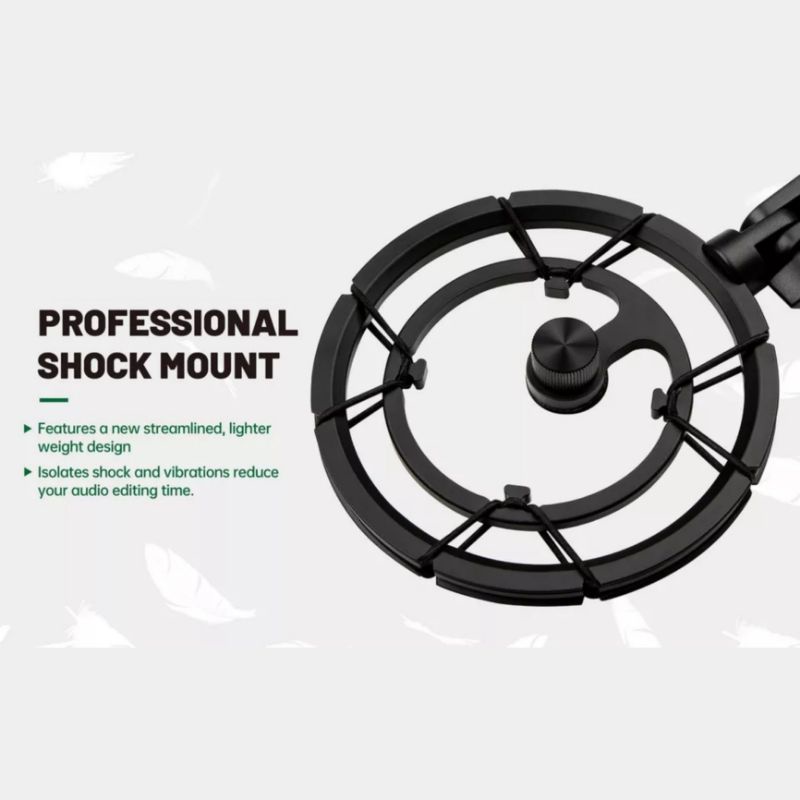 Jual Shock mount Besi Profesional with Pop filter U New untuk Blue Yeti ...
