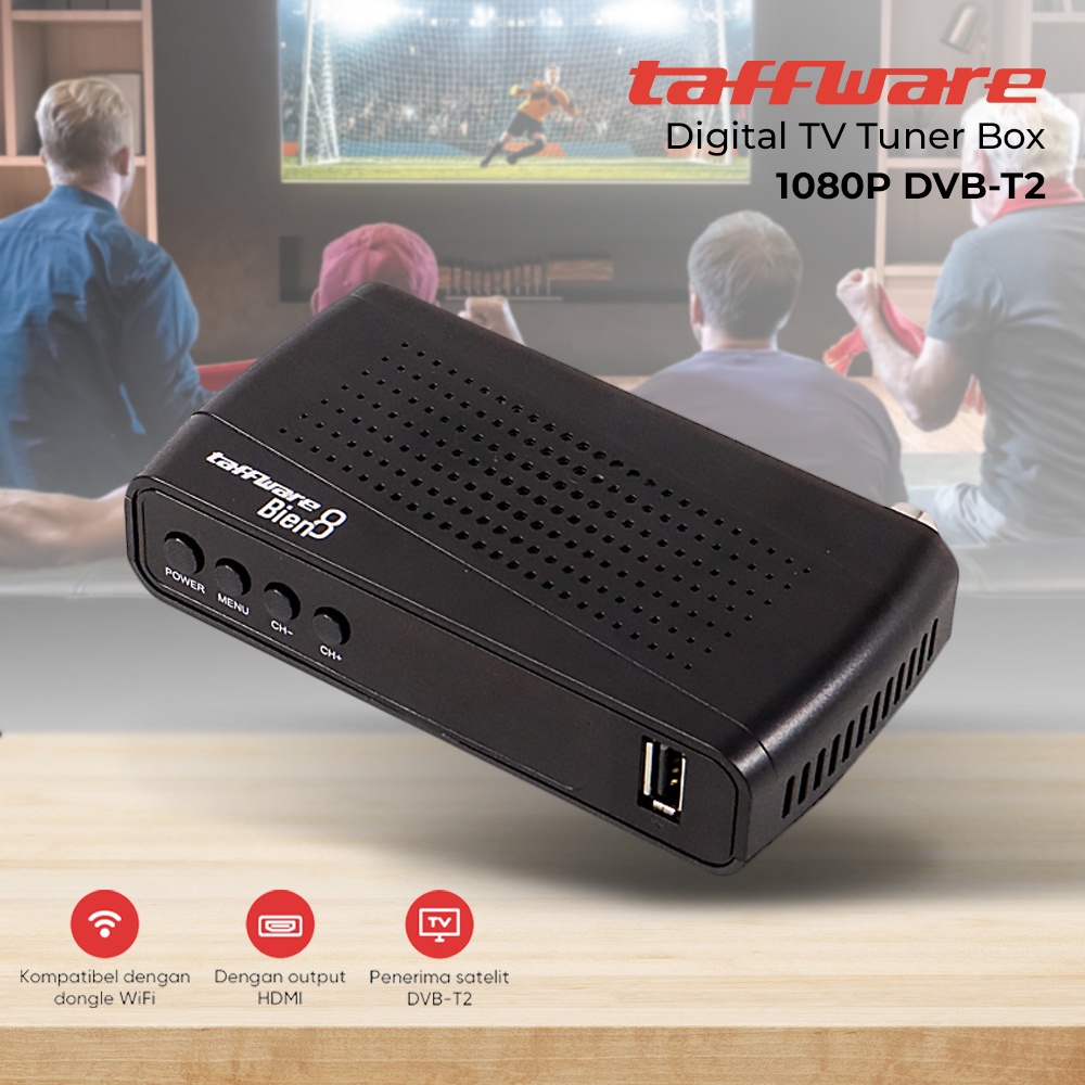 Jual STB Bien8 Digital Satellite TV Tuner Box 1080P DVB-T2 Tonton ...