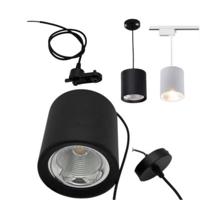 Jual Lampu Downlight Led Outbow Gantung Lampu Gantung COB Plafond Rel ...