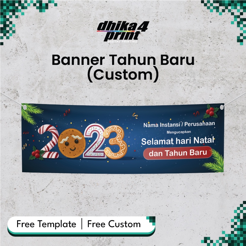 Jual Banner Spanduk Tahun Baru 2023 | Ucapan Tahun Bartu Custom ...