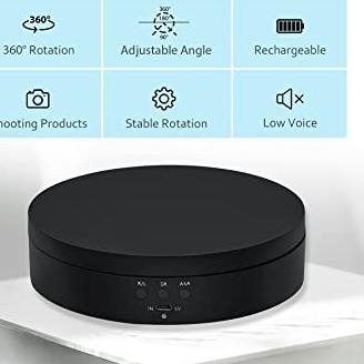 Jual Rotating Display Fotografi Putar Photo Video Produk Stand Product ...