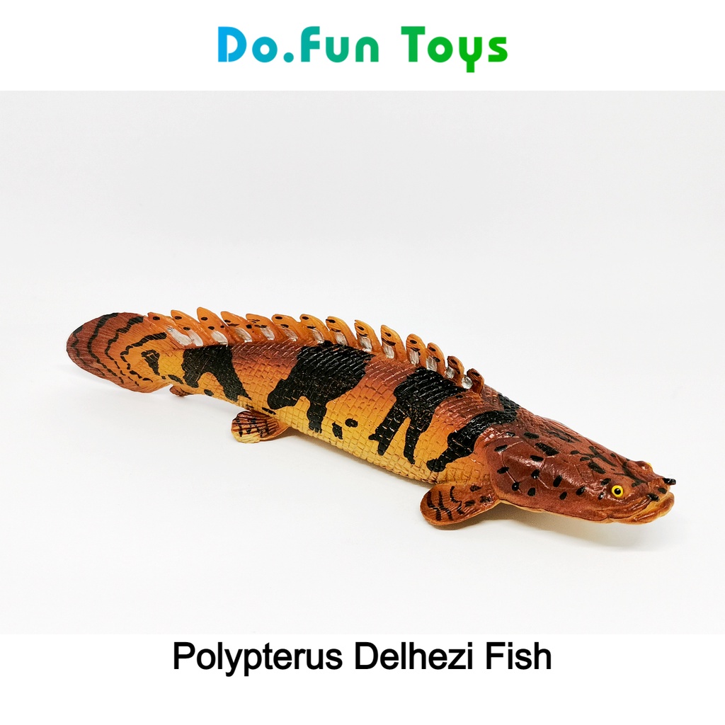Jual Animal Figurine | POLYPTERUS DELHEZI FISH / Mainan Miniatur Ikan ...