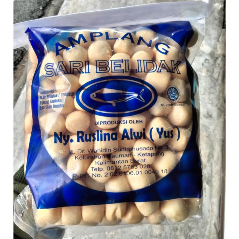 Jual Amplang Sari Belidak (±100gr) Amplang Ikan Belida / Getas Ikan ...