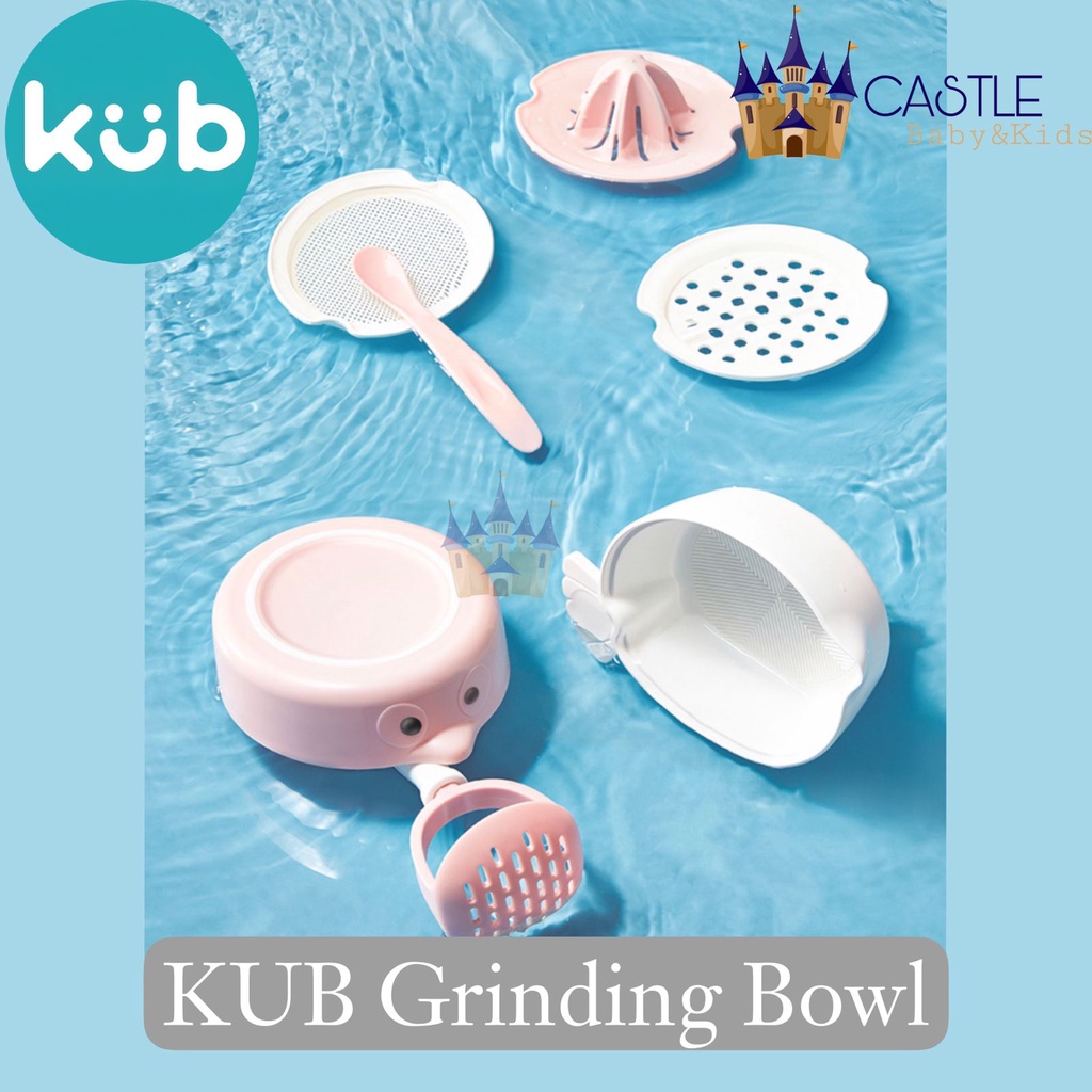 Jual KUB Food Multi Food Grinding Bowl Set / Grinder Bowl Set - Baby ...