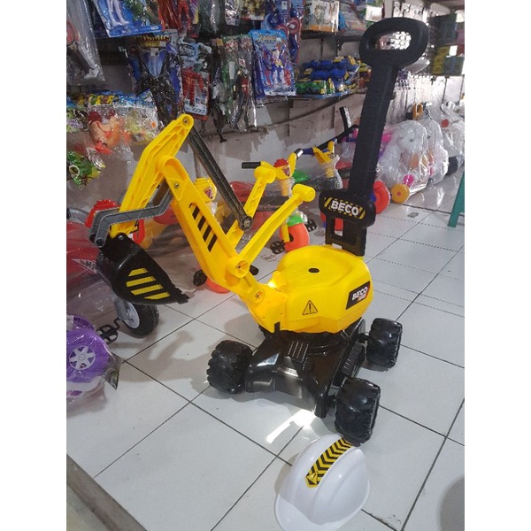 Jual Mainan Mobil Dorong Anak Excavator Mainan Mobil Bego YTX | Shopee ...