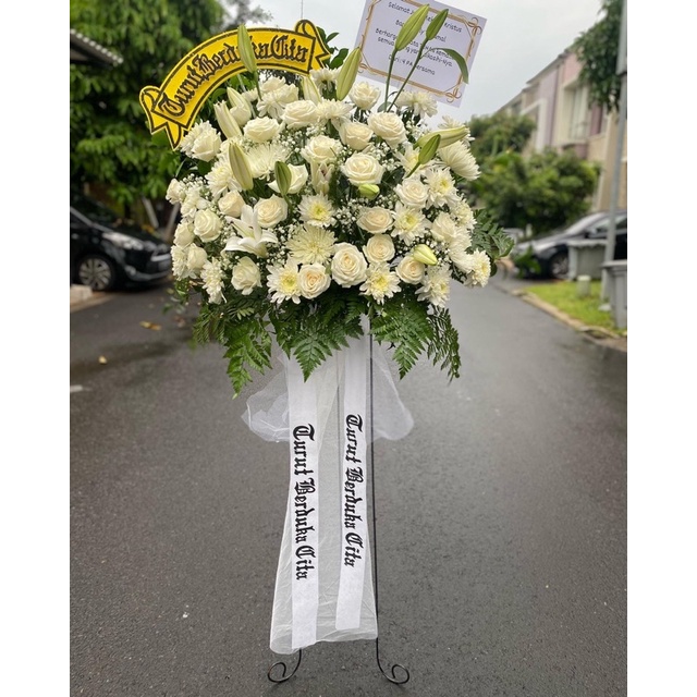 Jual STANDING FLOWER DUKACITA BELA SUNGKAWA FRESH FLOWER BUNGA TIANG ...