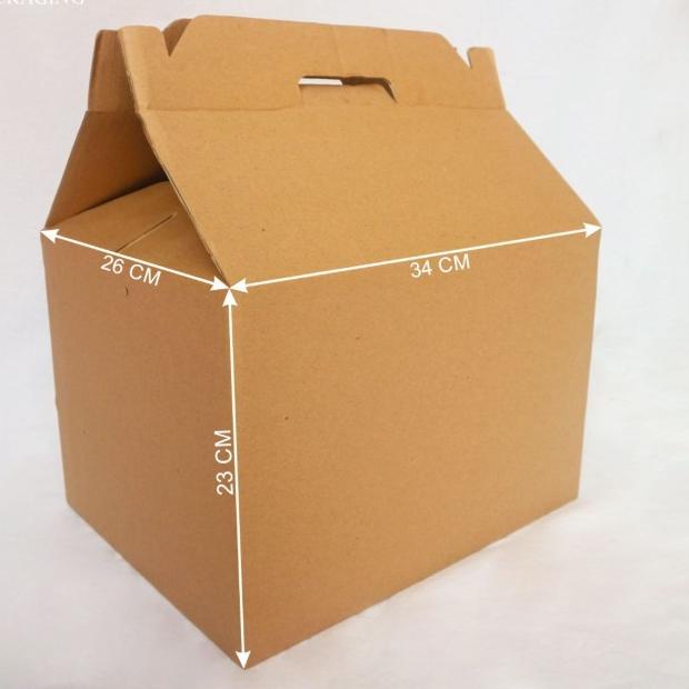 Jual Kardus Tas Jinjing DT 02 (Coklat) - Amaris Packaging - Coklat ...