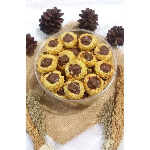 Jual Thumbprint Coklat Cheese Cookies | Shopee Indonesia