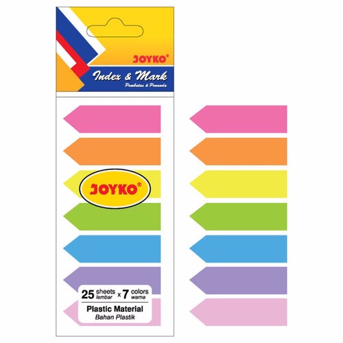 Jual Sticky Note Joyko Index & MEMO IM-31 (Plastik, Panah) (Pad ...