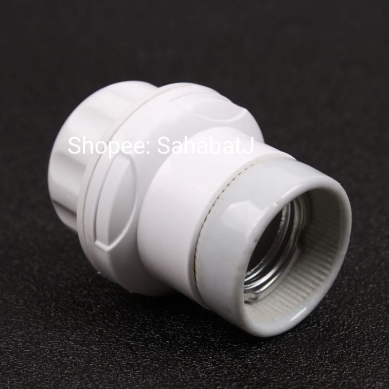 Jual Fitting Lampu Gantung Keramik E27 Fitting Gantung | Shopee Indonesia