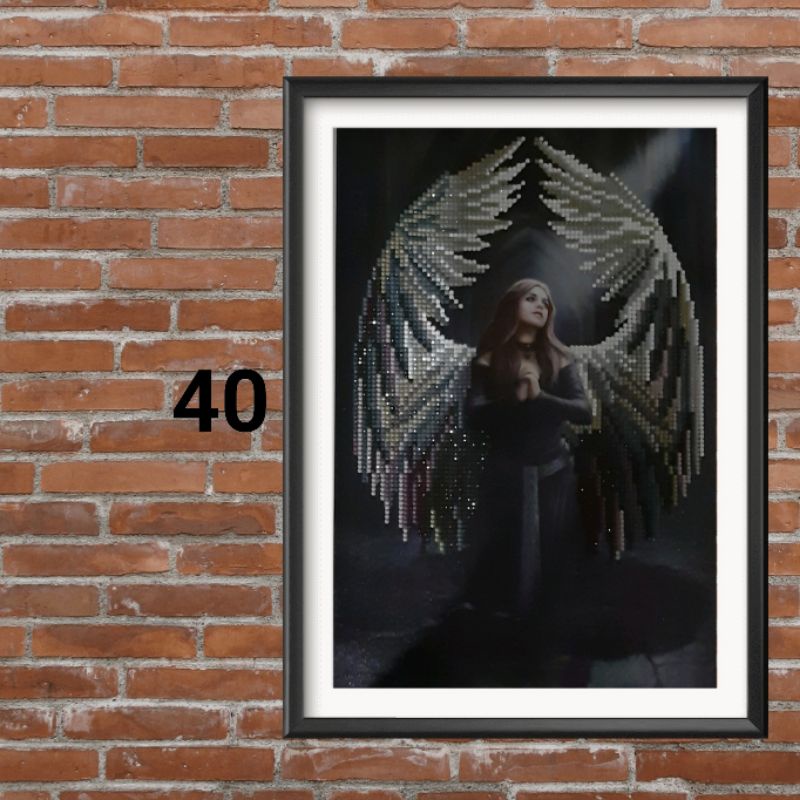 Jual Lukisan DIY 5D ( Finish ) versi Angels. Ukuran ada di deskripsi ...