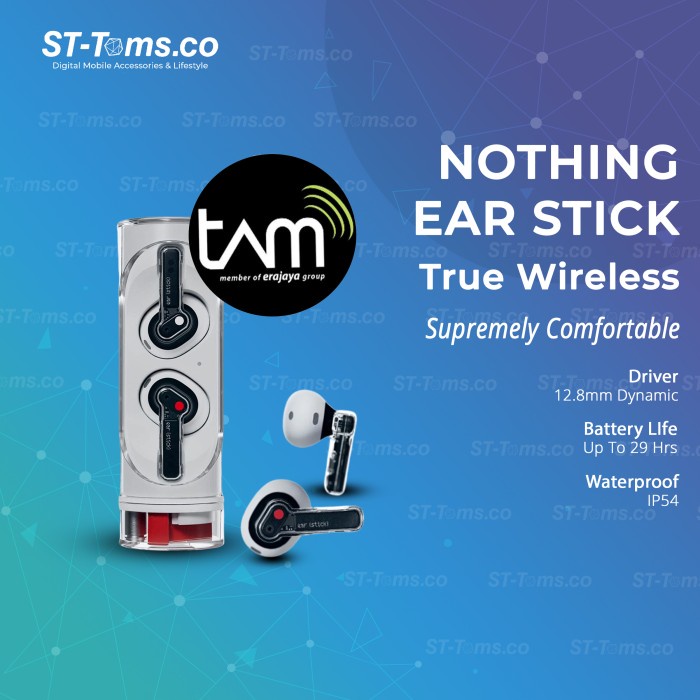 Jual Nothing Ear Stick True Wireless TWS With In ear Detection | Shopee ...