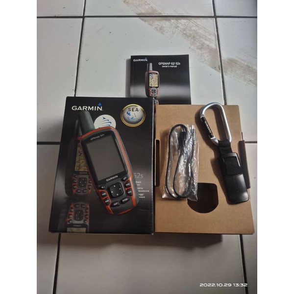 Jual Garmin GPS Map 62s Second Komplit Mulus | Shopee Indonesia