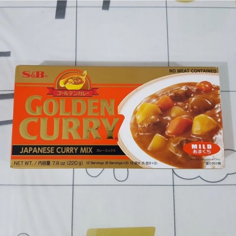 Jual S&B Golden Curry Japanese Curry Mix Saus Kari Jepang | Shopee ...