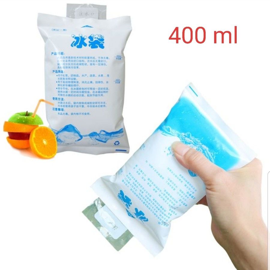 Jual Ice Gel Bag 400ml Menjaga Suhu Tetap Dingin / Ice Gel Pack / Es ...