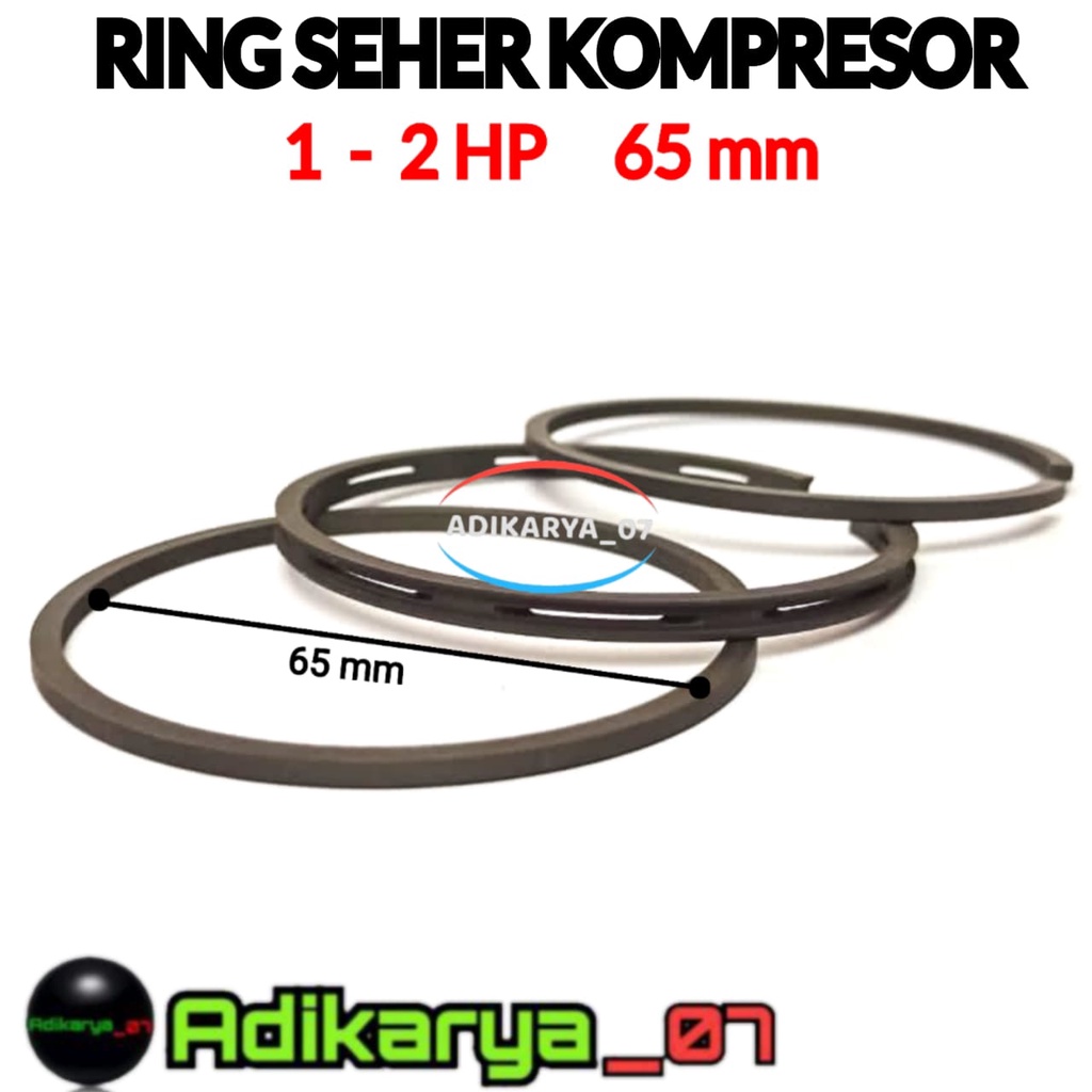 Jual ring seher kompresor ring piston kompresor 65mm ring kompresor ...