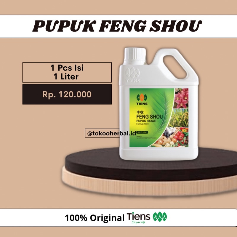Jual Pupuk Hayati Feng Shou Tiens | Shopee Indonesia