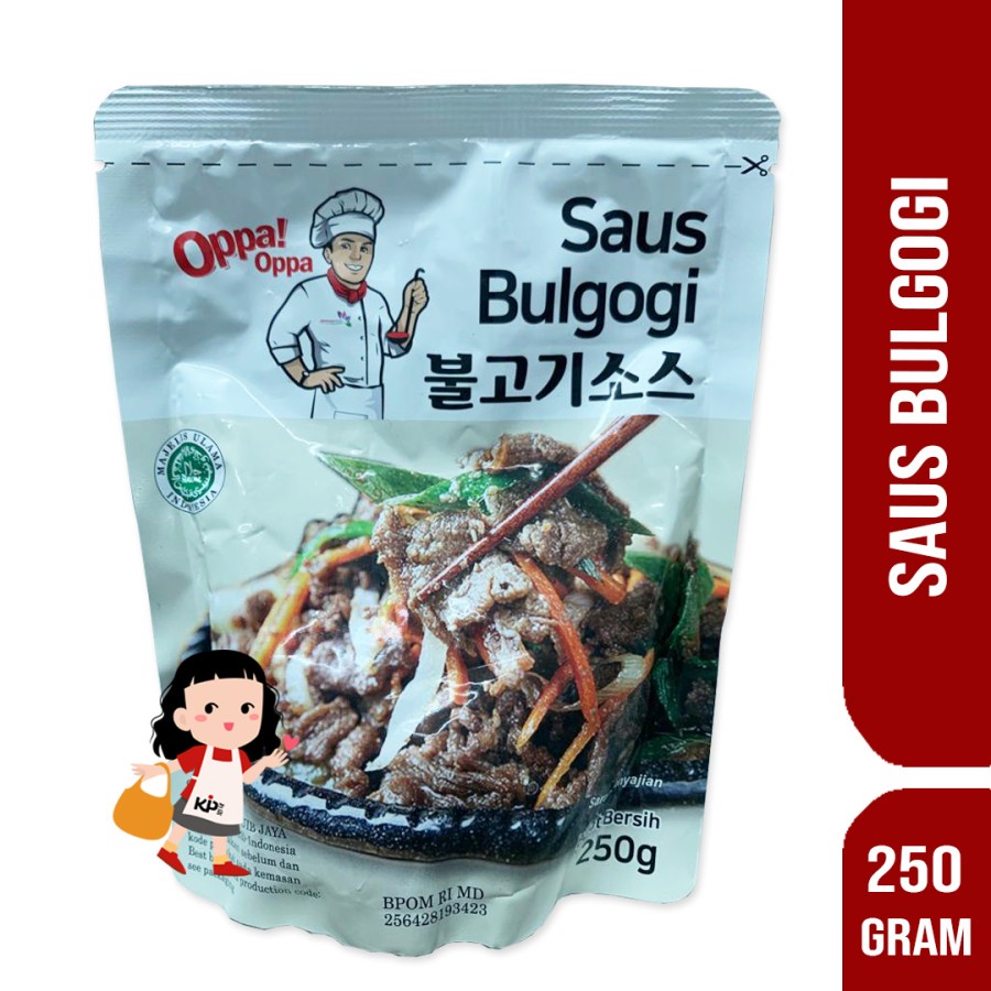 Jual Bulgogi Korea Sauce | Saus Bulgogi Halal OPPA 250gr | Shopee Indonesia