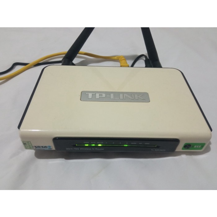 Jual TP-LINK TL-MR3420 , Router 3G/3.75G (Openwrt) | Shopee Indonesia