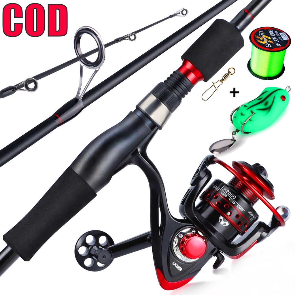 Jual Sougayilang Set Tongkat dan Gulungan Pancing 1.8M 2.1M 2 bagian Tongkat Pancing and 13 Ball ...