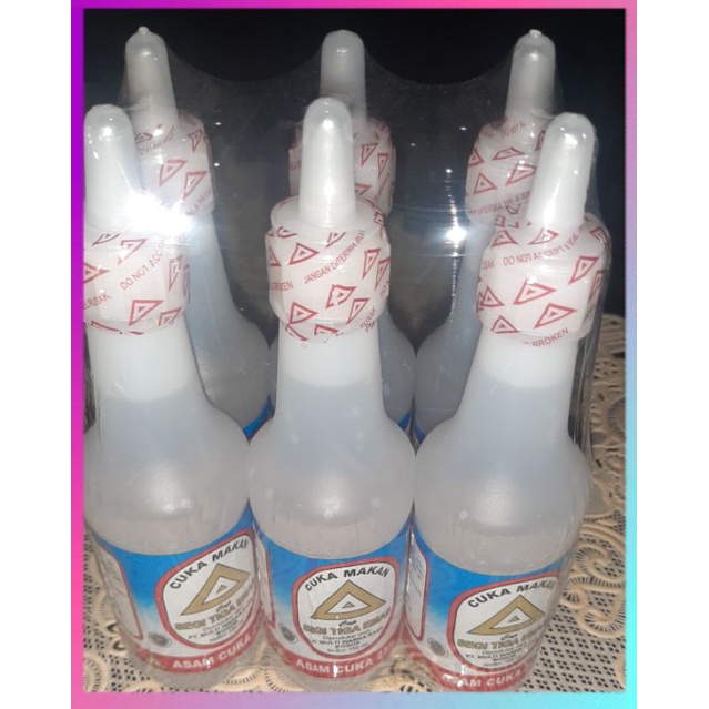 Jual CUKA MAKAN BOTOL CAP SEGITIGA MAS 150 ML(1PCS) | Shopee Indonesia