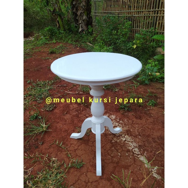 Jual MEJA GALLERY MEJA STUDIO FOTO MEJA NAKAS BULAT | Shopee Indonesia