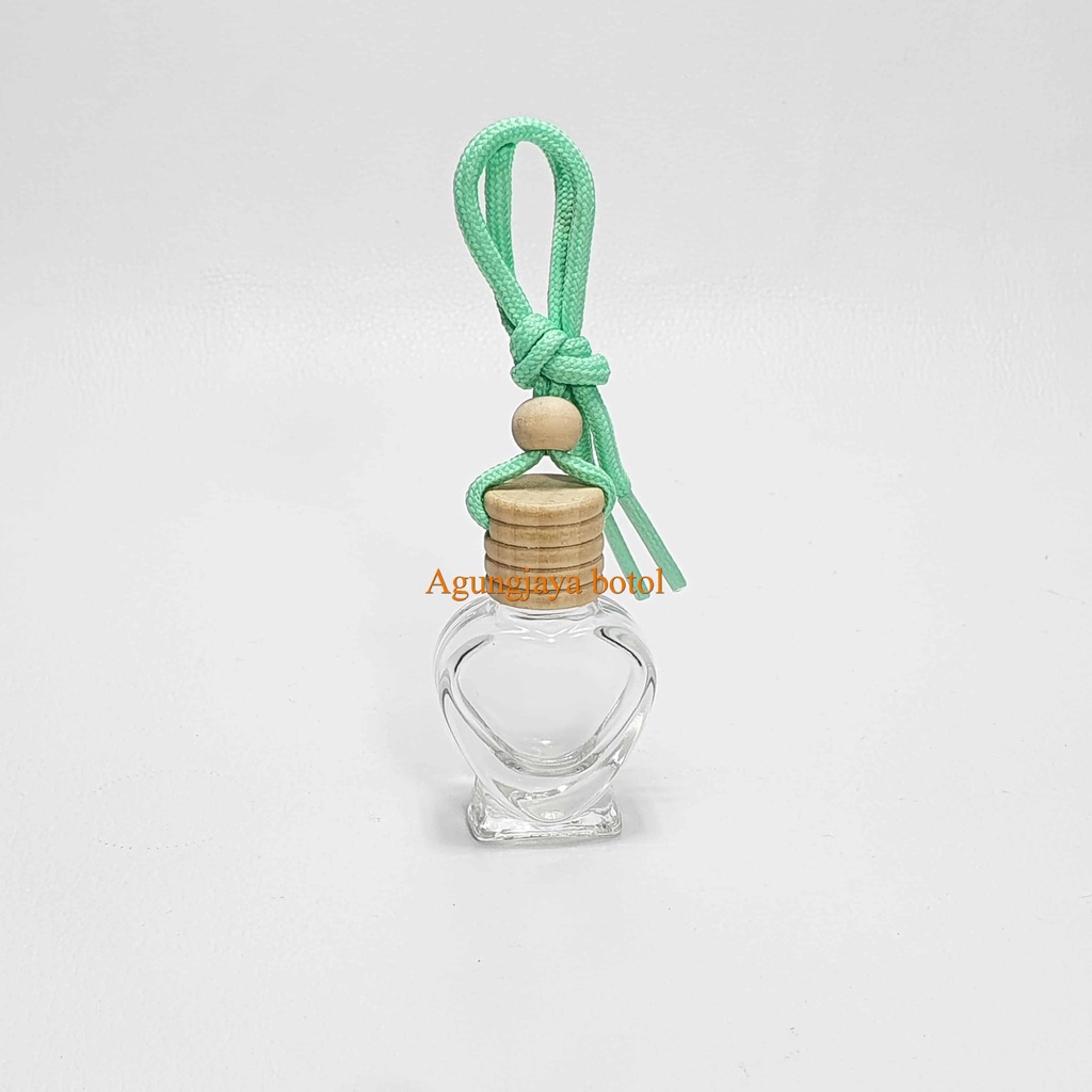 Jual Botol Parfum Gantung 10 Ml Heart / Botol Parfum Gantung / Parfum ...