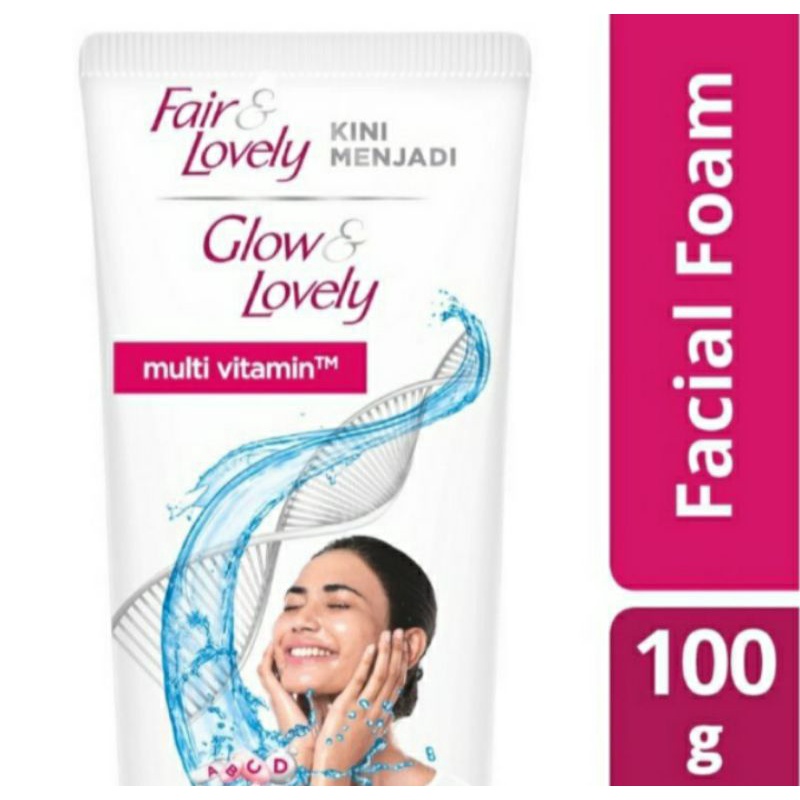 Jual Fair & lovely kini menjadi glow & lovely brightening facial foam ...