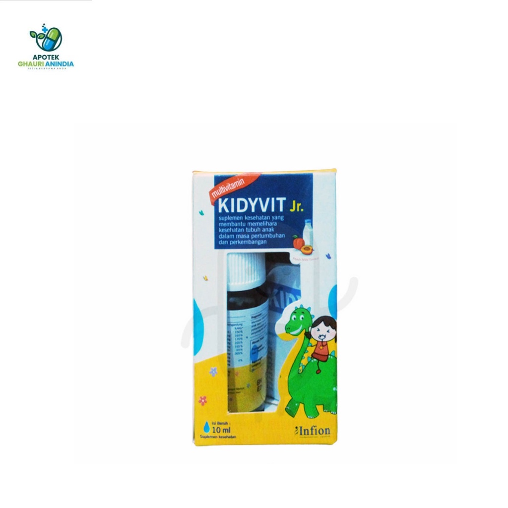 Jual Kidyvit Junior Drop Multivitamin Anak Daya Tahan Tubuh | Shopee ...