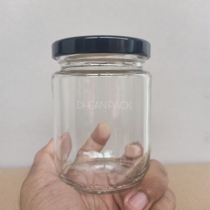 Jual [ 250 ml ] JAR KACA / TOPLES KACA / BOTOL KACA / WADAH KACA ...