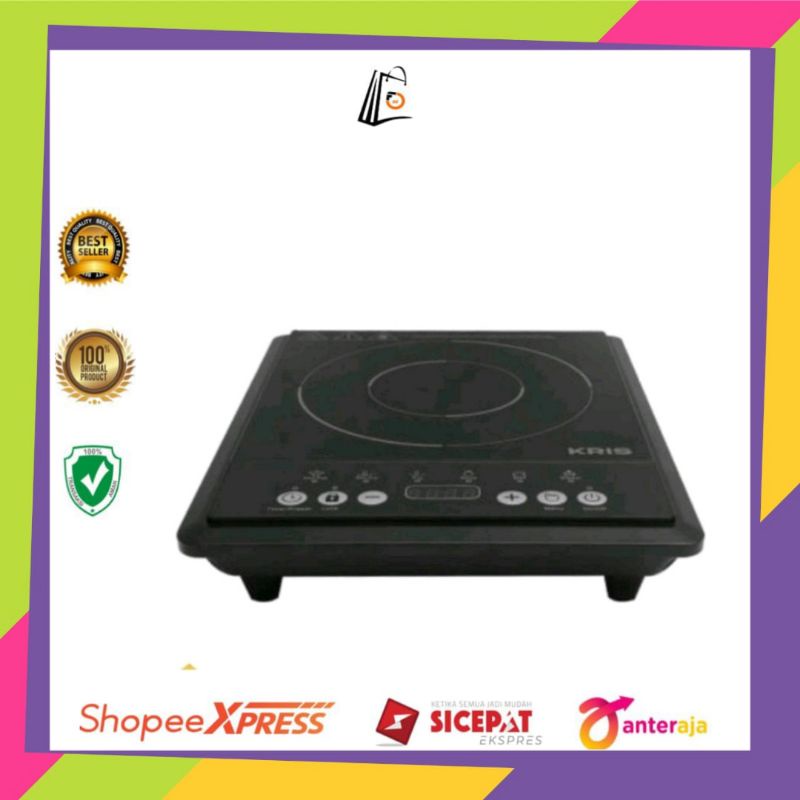 Jual Kris Kompor Induksi Portable 1000 Watt/Hitam/Kompor Listrik ...