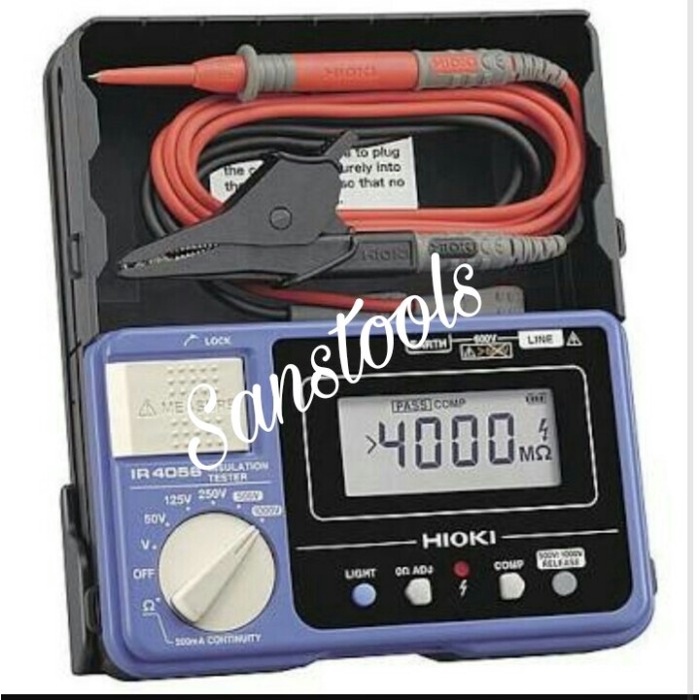 Jual HIOKI IR4056-20 digital insulation tester MEGGER 1kv ASLI 100% ...