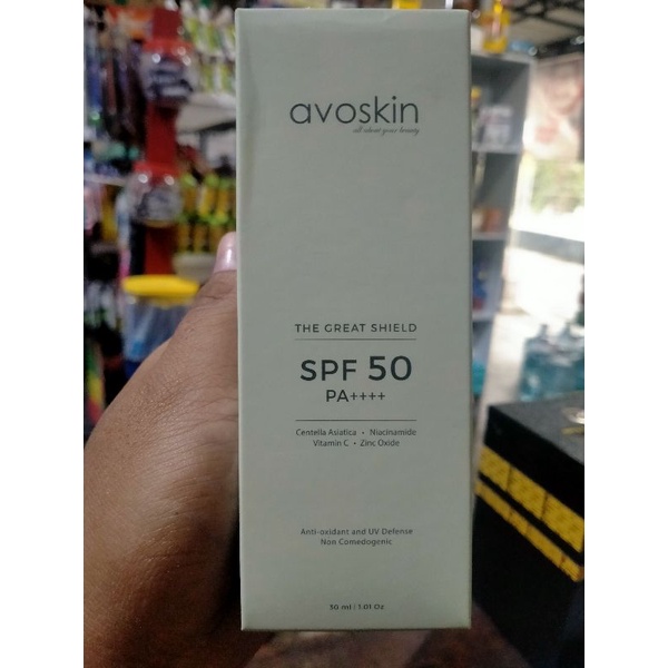 Jual Avoskin The Great Shield Sun-Essence SPF 50 PA++++ (30 ml ...