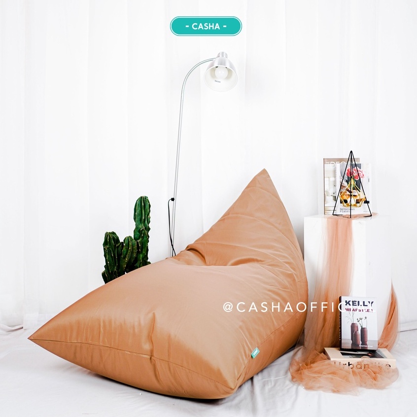 Jual CASHA Bean Bag Triangle Waterproof - Size Large | Shopee Indonesia