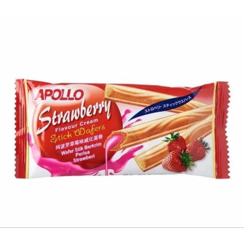 Jual Apollo Wafer Stick Chocolate Apollo Stik Wafers aneka rasa apollo ...