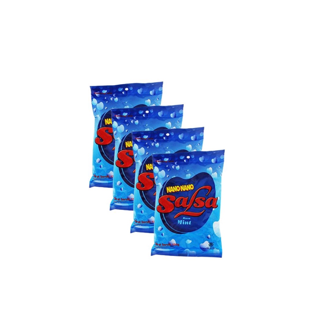 Jual Nano-Nano Salsa Permen Kulit Jeruk Rasa Mint 4 x 130 gr | Shopee ...