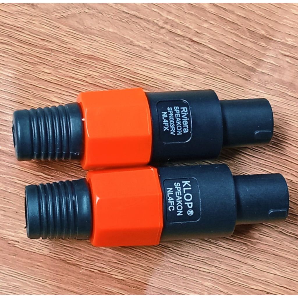 Jual Jack jek spicon speacon spikon speakon BIRU | Shopee Indonesia