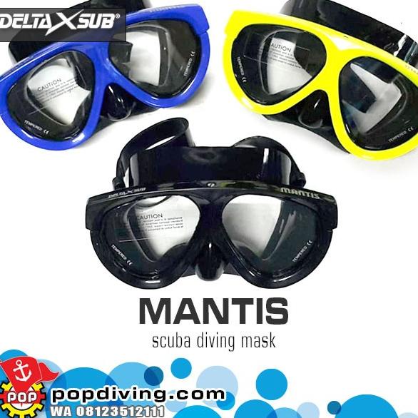 Jual Dakor Delta MANTIS Diving Mask Masker Kacamata Selam t-popdiving ...