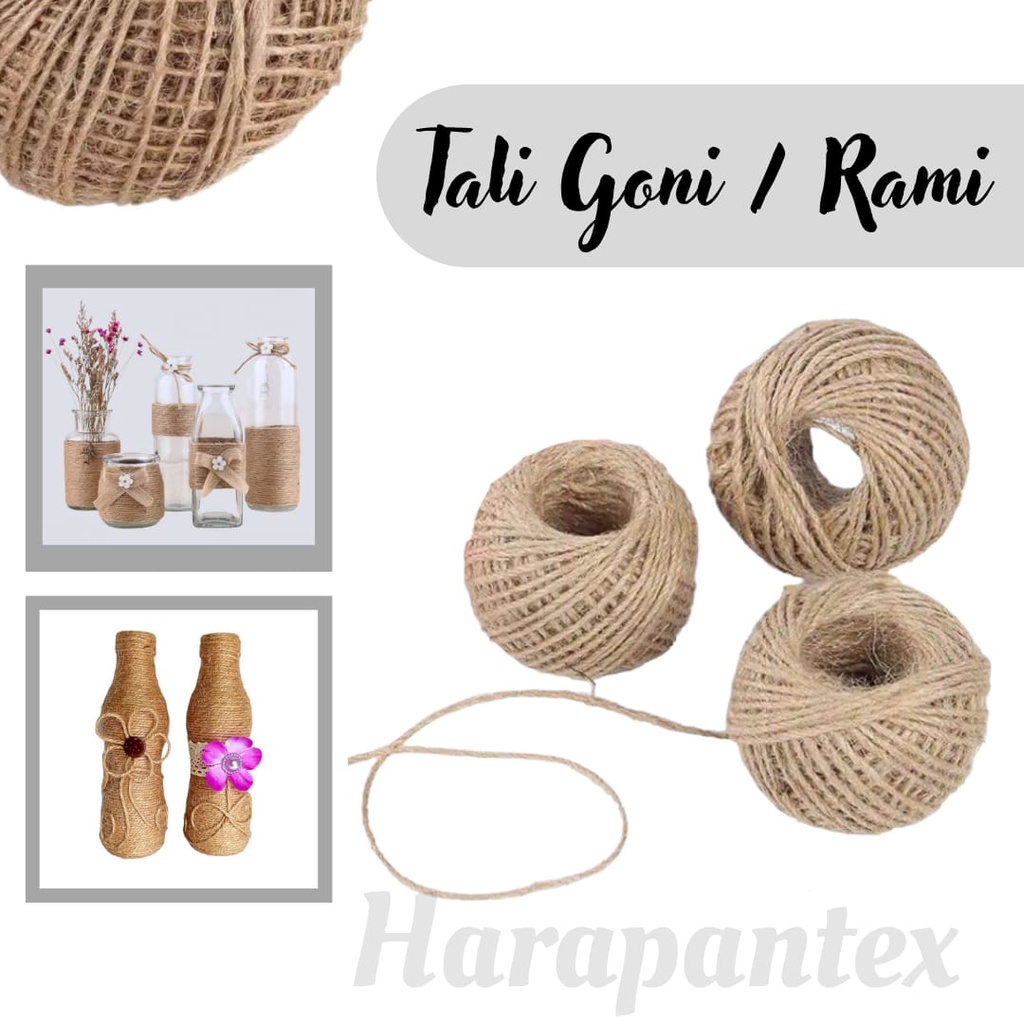 Jual Tali Goni Dijual ROL Tali Rami Tali Kerajinan Tangan Tali ...