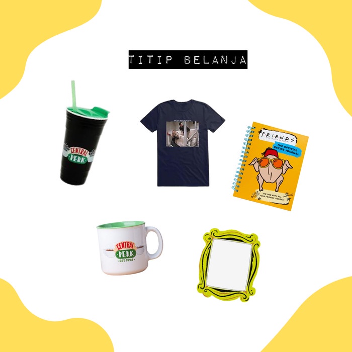 Jual Entertain Official Merchandise Friends Tv Sitcom | Shopee Indonesia