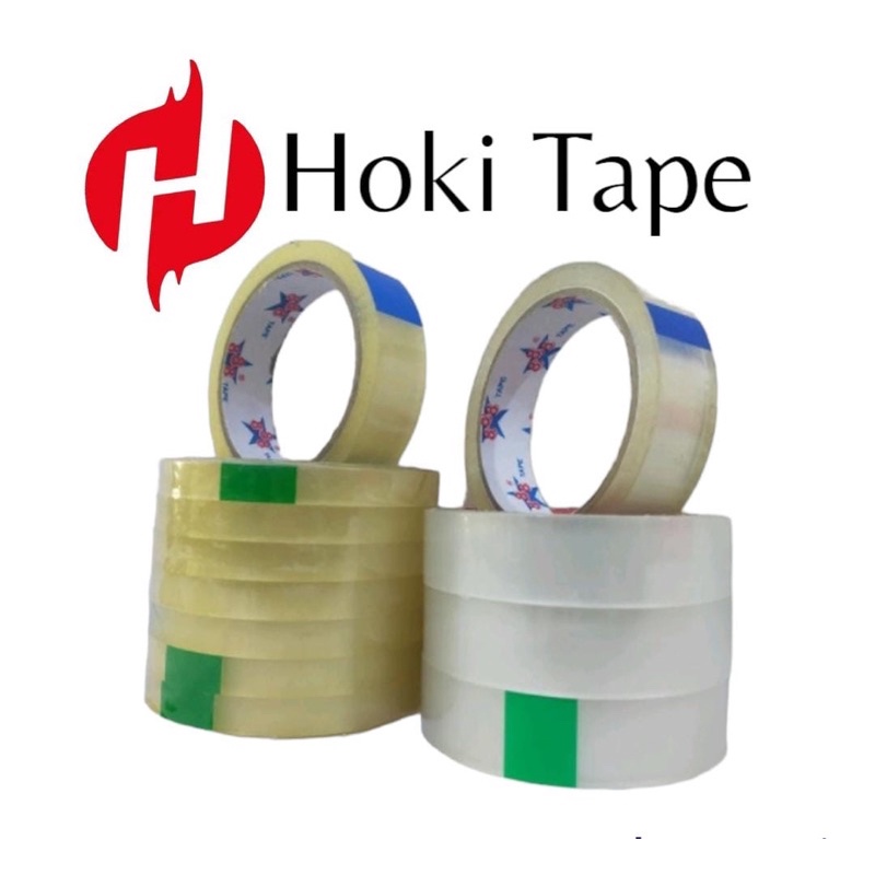 Jual Isolasi 12mmx60Meter dan 24mmx60Meter—clear biasa_________140 ...