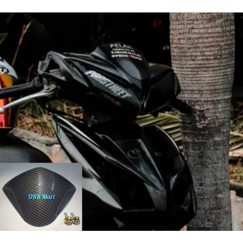 Jual VISOR HONDA BLADE 125 CARBON PLUS BAUT WINDSHIELD HONDA BLADE 125 ...