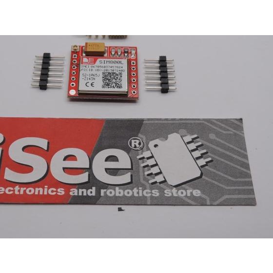 Jual SMALLEST SIM800L GPRS GSM MODULE SIM 800L 800 with antenna ...