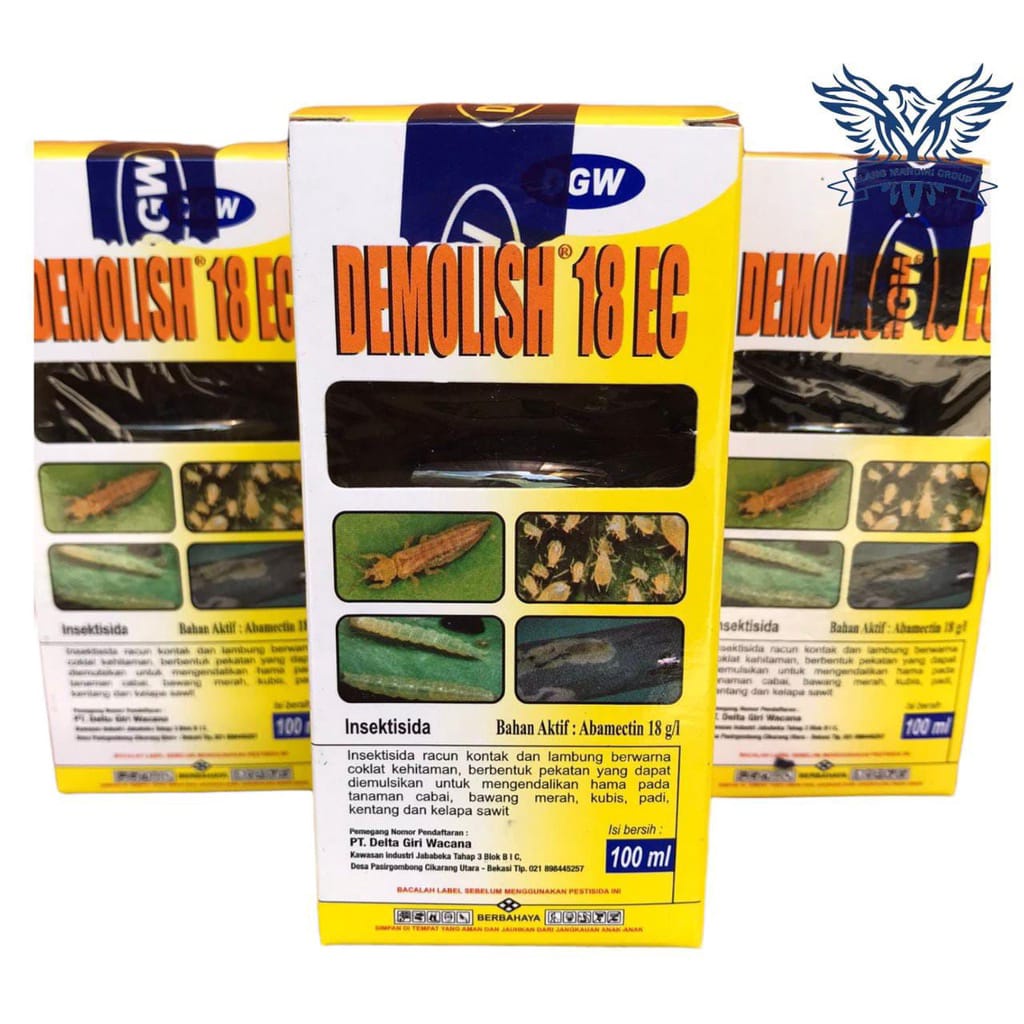 Jual INSEKTISIDA DEMOLISH 18 EC 100 ML ABAMEKTIN | Shopee Indonesia
