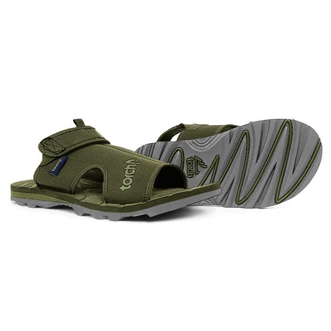 Jual Torch Sandal Arrafa - Olive Green | Shopee Indonesia
