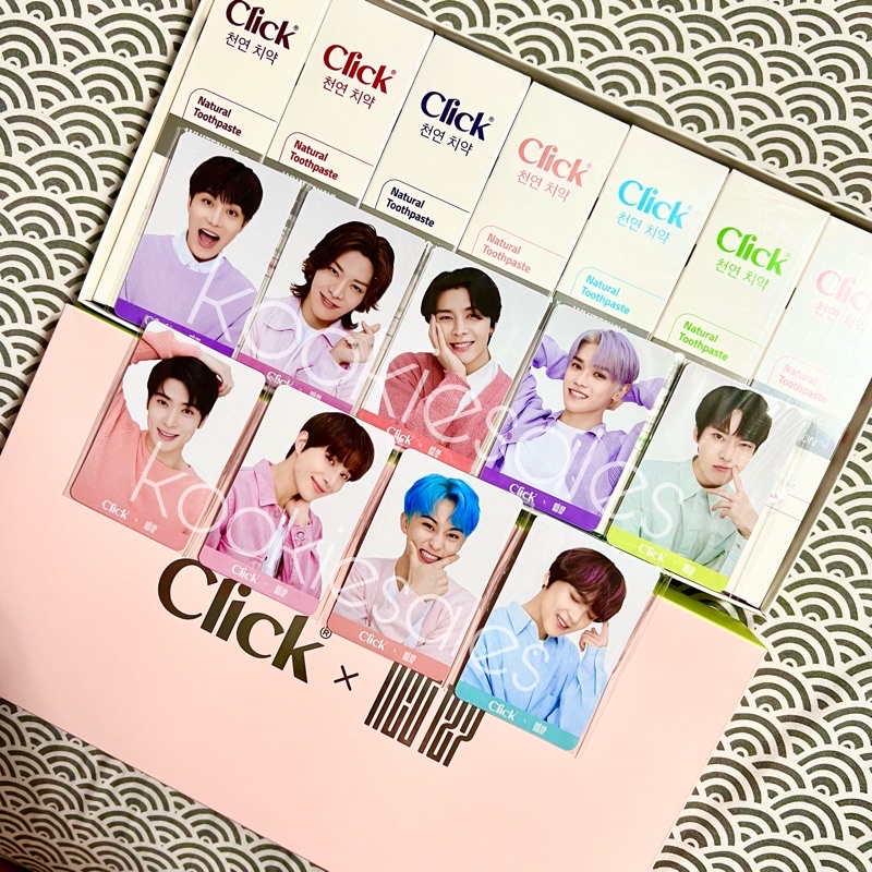 Jual NCT 127 Click Toothpaste Taeil Johnny Yuta Taeyong Doyoung Jaehyun ...