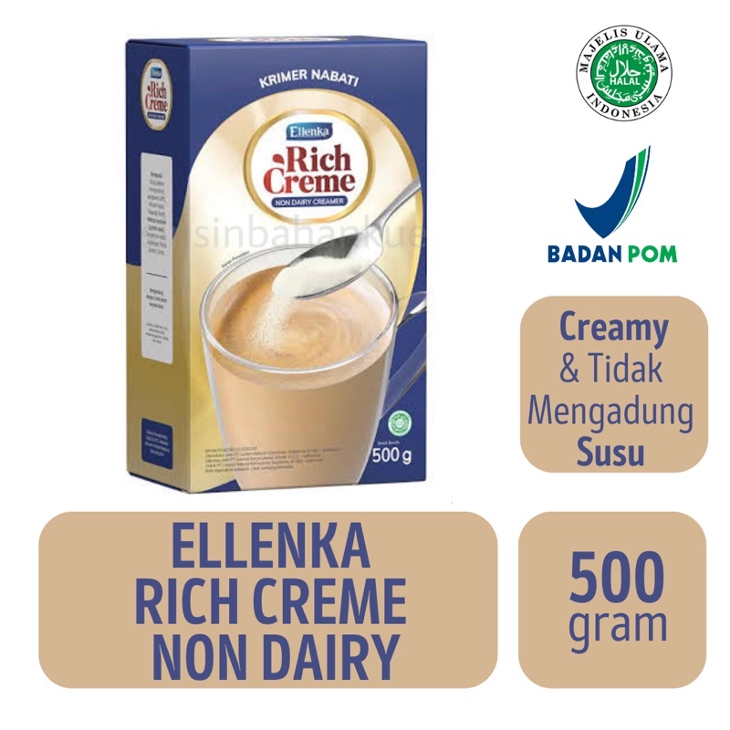Jual Ellenka Rich Creme Non Dairy Creamer [500gr] | Shopee Indonesia